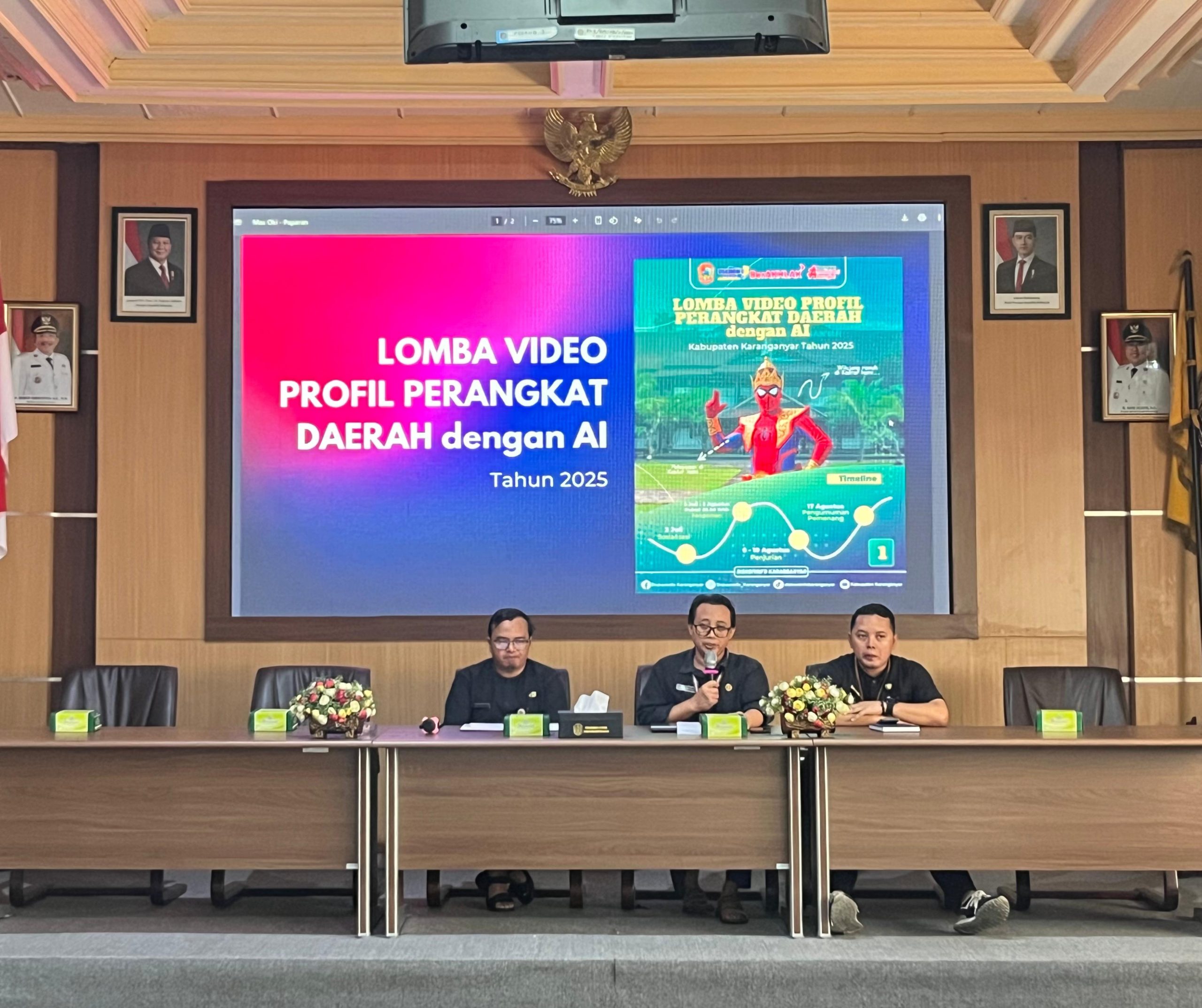 Kabupaten Karanganyar | Diskominfo Karanganyar Gelar Lomba Video Profil Perangkat Daerah ...